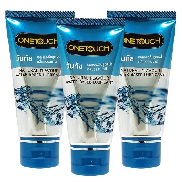 โปรโมชั่น เจลหล่อลื่น Onetouch กลิ่นธรรมชาติ ขนาด 75 มล 3ชิ้น ราคา