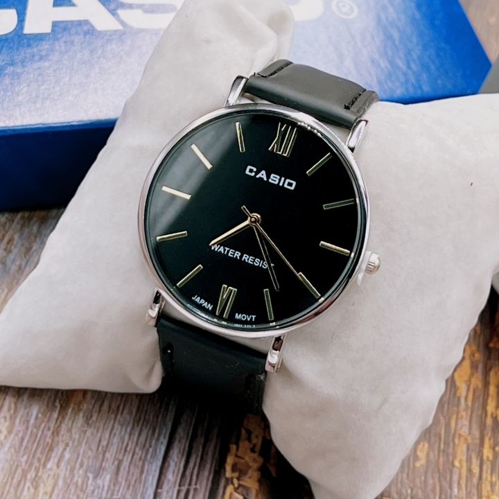 Watchtime นาฬิกาข้อมือผู้หญิง หน้าปัดไม่ใหญ่มาก ขนาด 30,32มม. สายหนัง ...