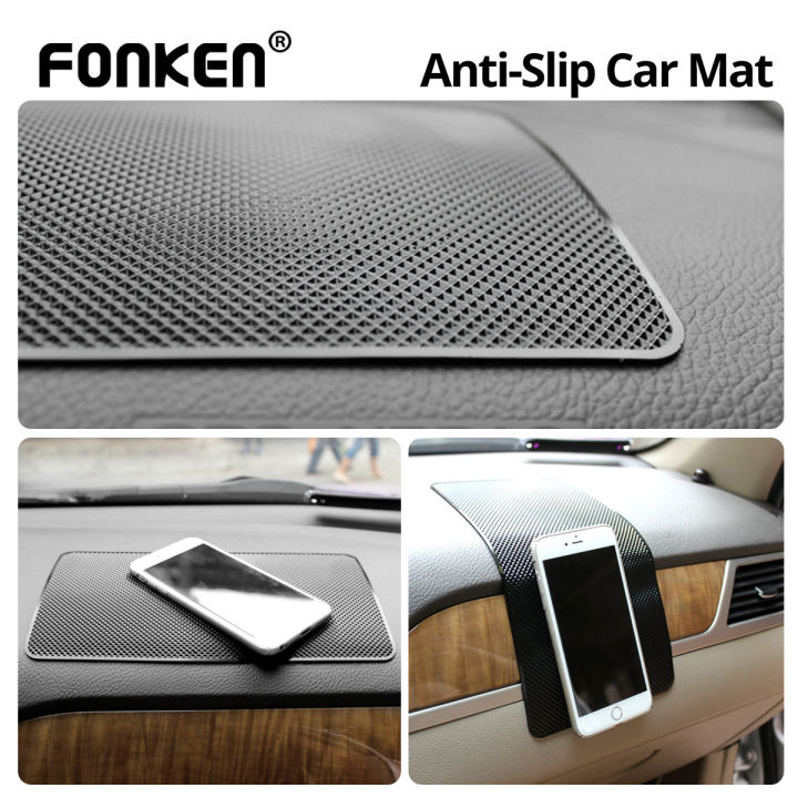 FONKEN 1 Pc Universal Car Dashboard Non Slip Grip Sticky Pad Phone ...