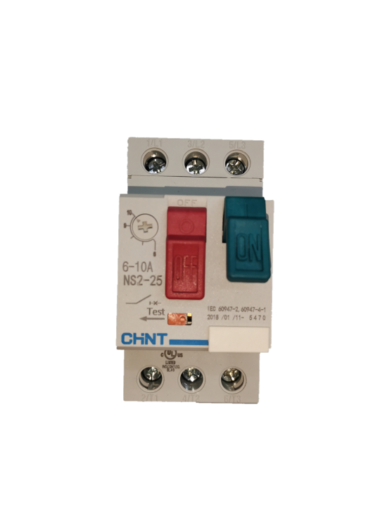 Motor Protection Circuit Breaker 6-10A 3 Phase 3 Pole 220V MPCB (CHINT ...