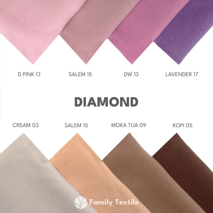 Kain Diamond Premium 1/2 Meter Seri 2 | Lazada Indonesia