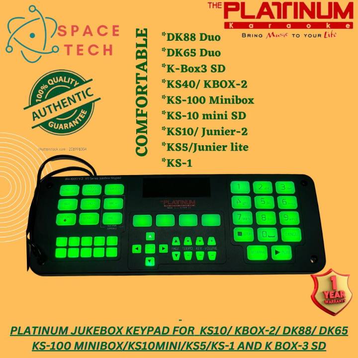 Platinum Jukebox keypad KS Series | Lazada PH