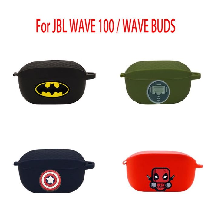 DIY Cartoon Earphone Case for JBL Wave 100 TWS / Wave Buds Silicone ...