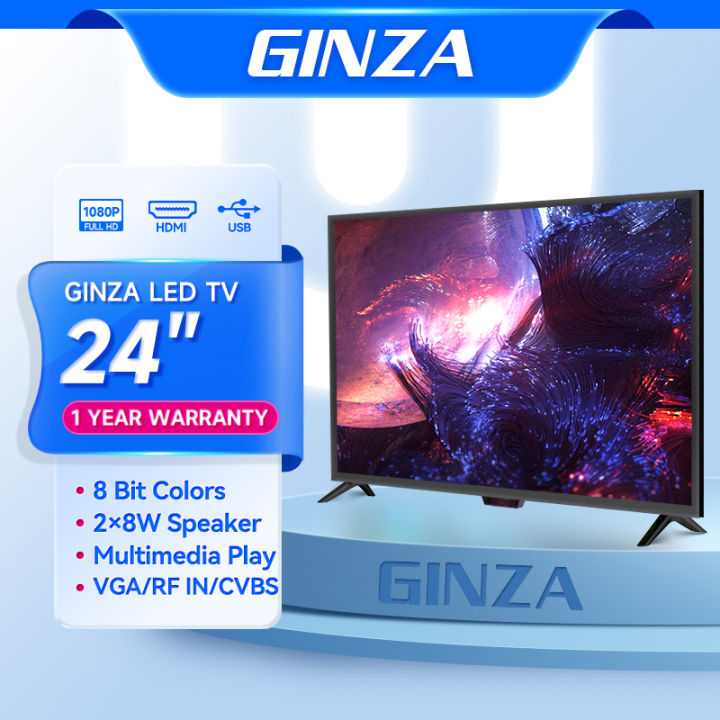 GINZA 22 inch TV 24 inch TV 32 inch TV FHD LED TV Sale Flatscreen Ultra-slim Cheap TV AV-VGA-USB ...