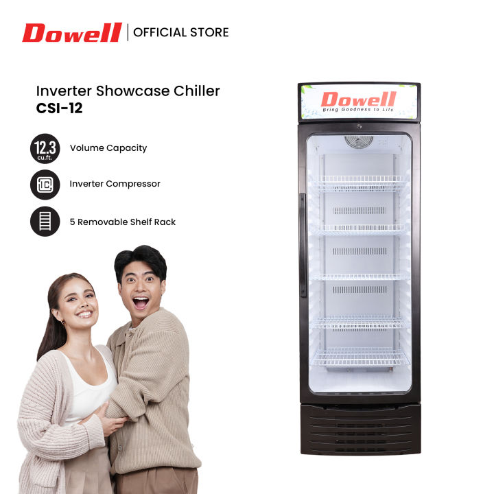 Dowell CSI-12 12.3 cu. ft. Showcase Chiller Inverter Type | Lazada PH