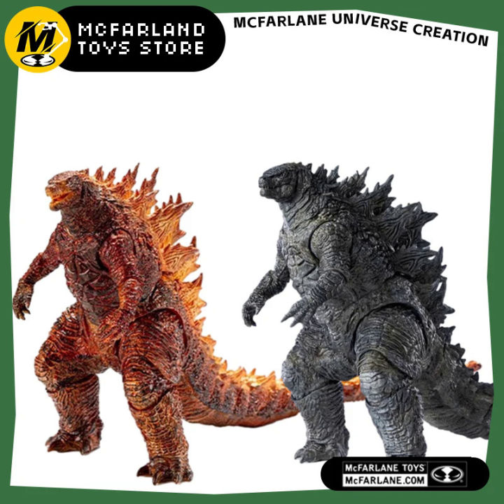 HIYA King of Monsters Godzilla Movie Model, Red Lotus Godzilla 18cm ...