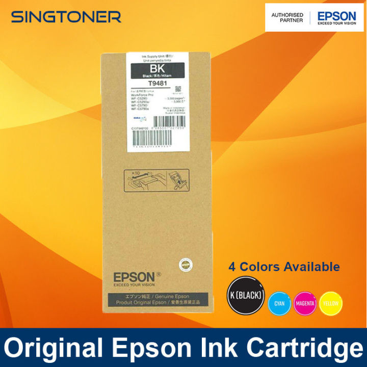 【In stock】【Authentic Authorization】[Original] Epson T948 Black Cyan ...