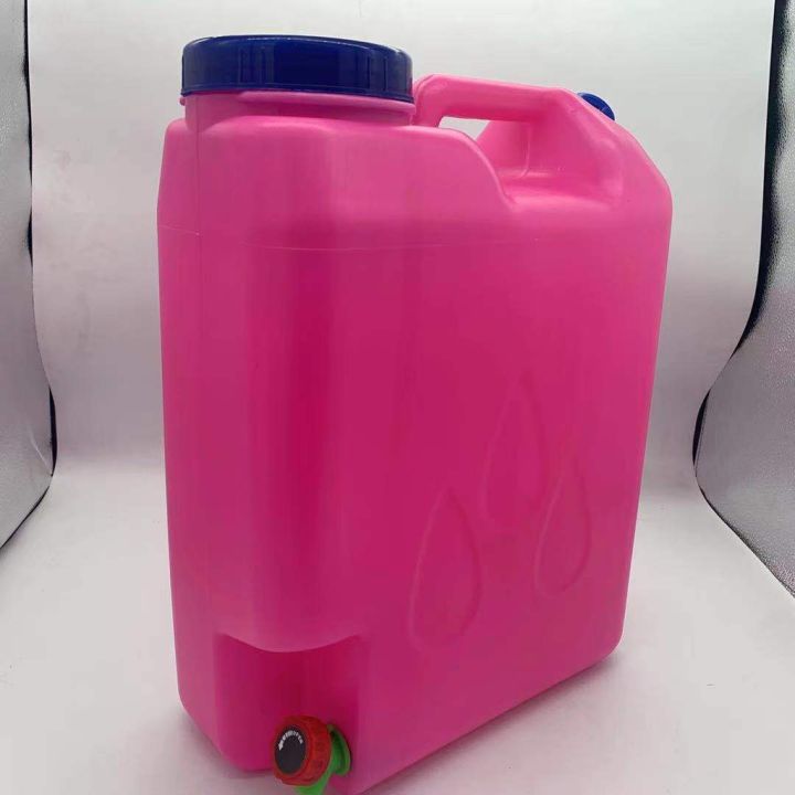 5 Gallon or 20Liters Plastic Slim Water Container With Faucet For ...
