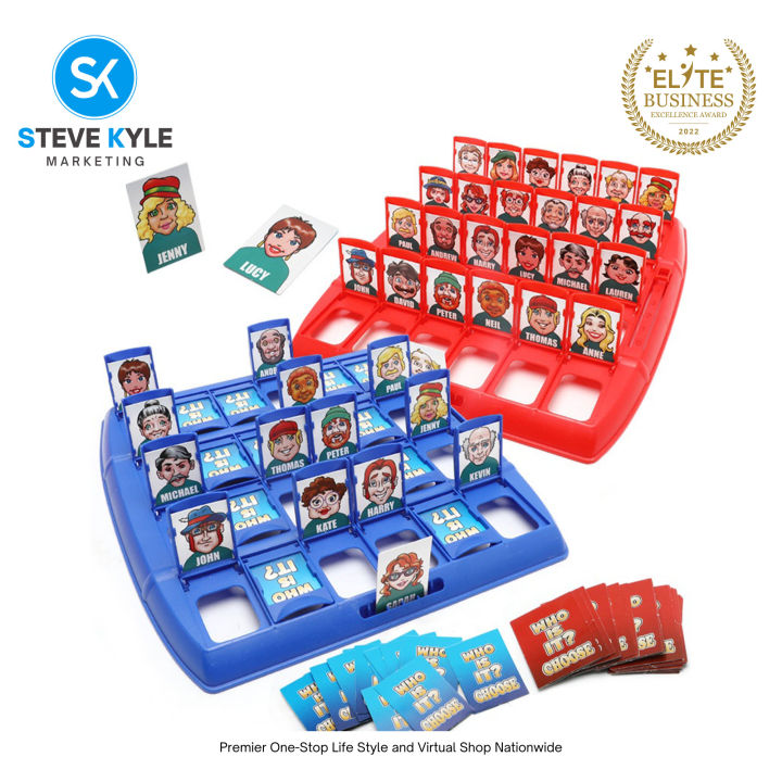 Who is it? Board Game Human + Animal | Lazada PH