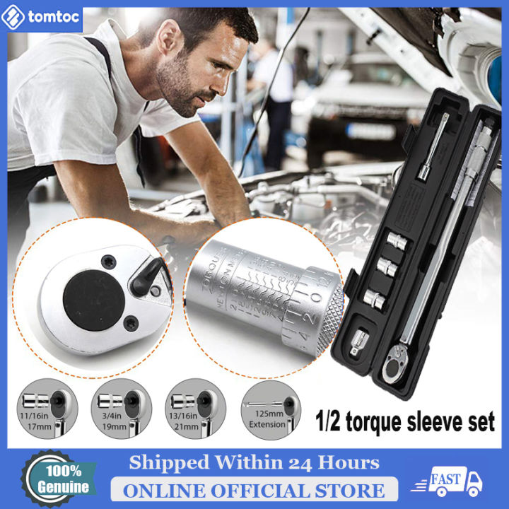 Industrial quality Preset adjustable torque wrench 1/2" 28-210nm Torque ...