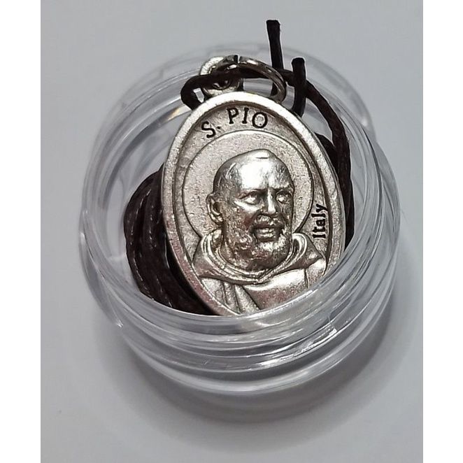 COD MEDAL Padre Pio with second class relic (Italy) | Lazada PH