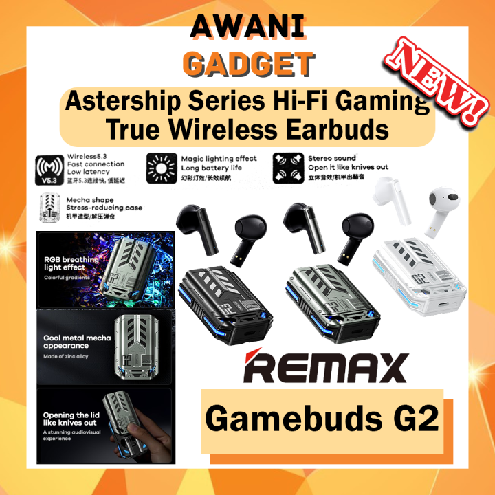 Remax Gamebuds G2 Astership Series Gaming True Wireless Earbuds ...