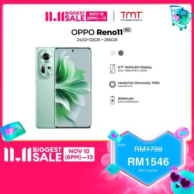 Oppo Reno 11 Price in Malaysia & Specs - RM1399 | TechNave
