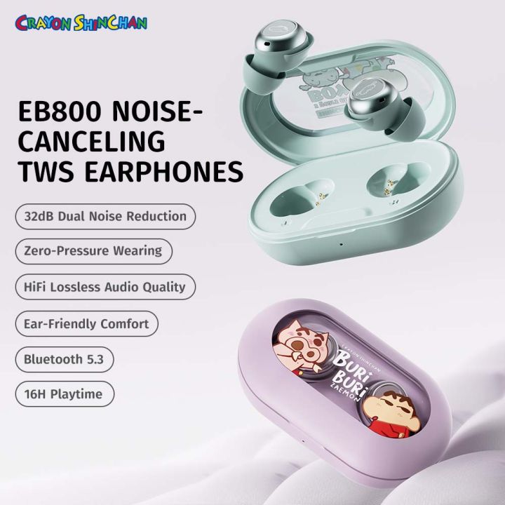 Rock Space Crayon Shinchan EB800 Noise Canceling TWS Earphones ...