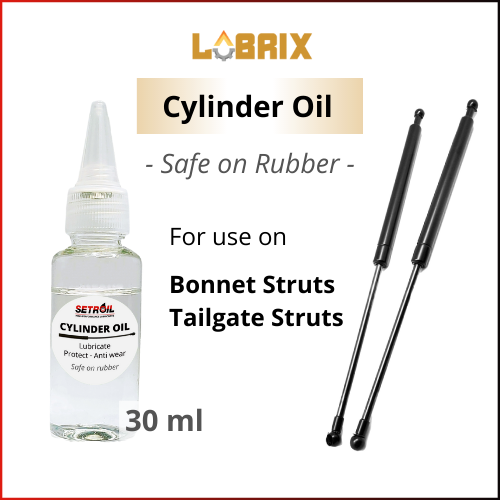 LUBRIX Setroil Cylinder Oil for Struts Damper Bonet Hood Damper Rear ...
