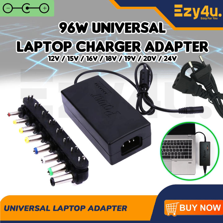 Universal Laptop Charger PC Notebook Computer Ac Wall Adapter Charger ...