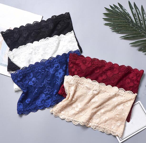 Lace Undershirt Women's Lace Bustier Crop Cami Top Adjustable Camisole ...