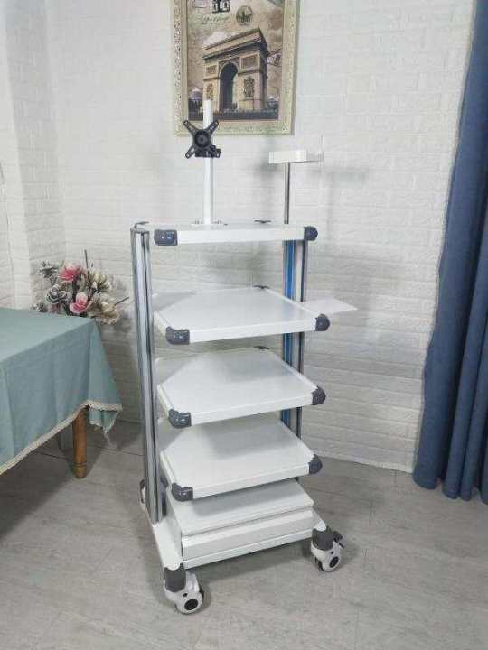 Endoscope trolley hysteroscopy laparoscopy trolley medical instrument ...