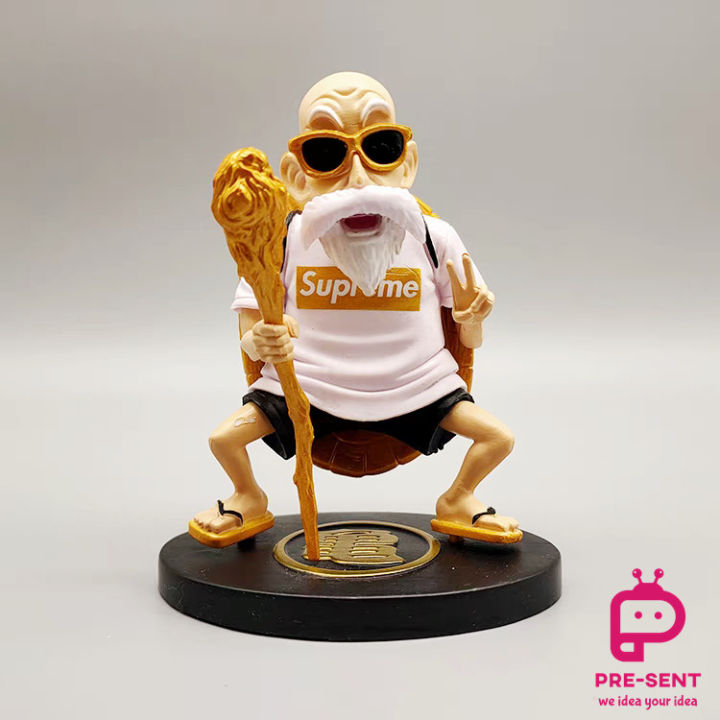 Dragonball Collection Master Roshi with Golden Turtle Shell Action ...