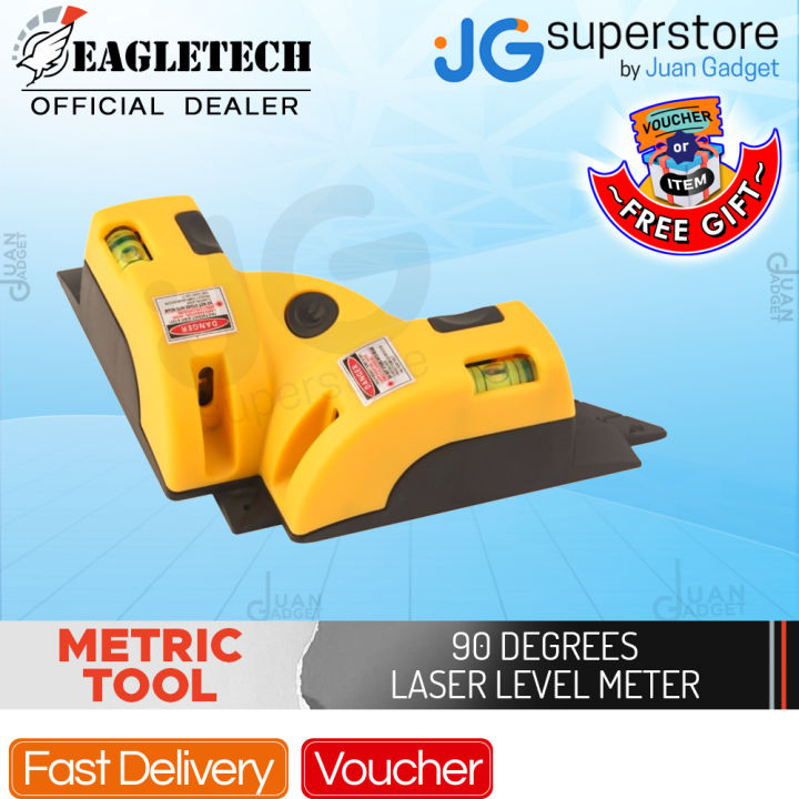 Eagletech Right Angle 90 Degree Vertical Horizontal Laser Cross Line ...