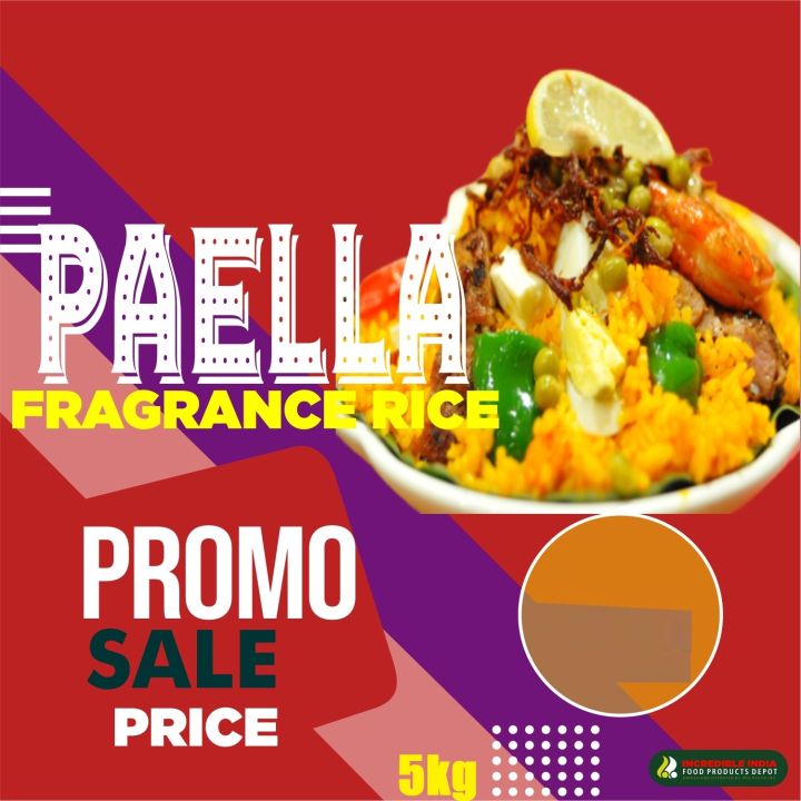 Shakti Baba Paella Fragrance Rice PROMO SALE PRICE-5kg(This is not ...