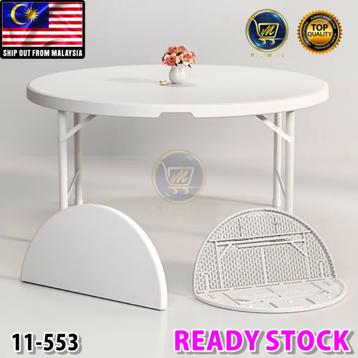 PlatMart - 4FT Foldable Banquet Round Table Event / Catering / Hall ...
