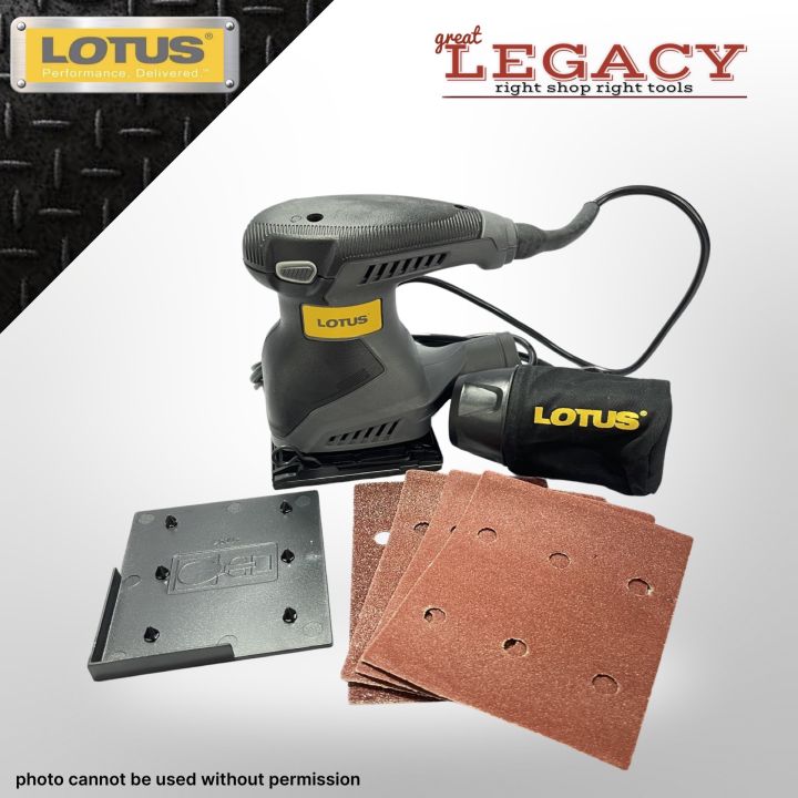 ORIGINAL Lotus Sheet Sander 250W LTEX250X | Lazada PH