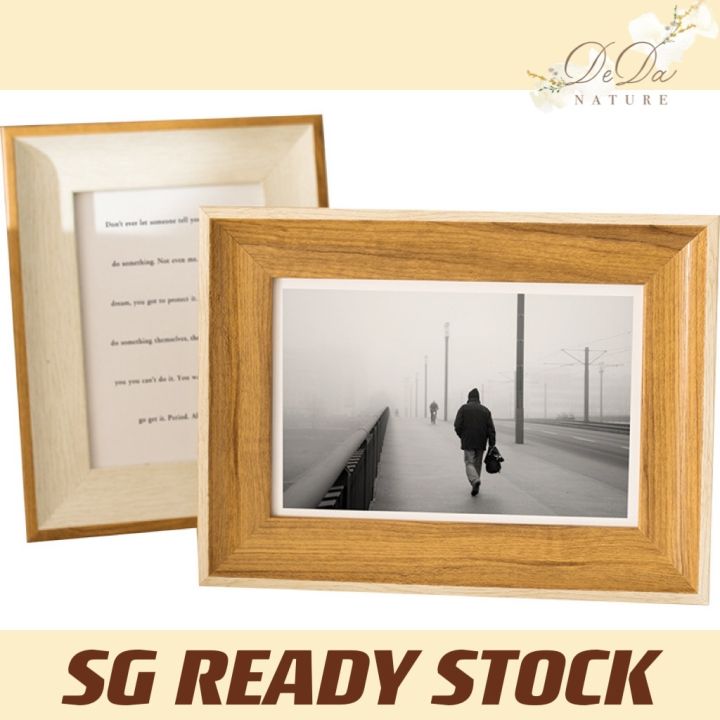 [SG Stock]4R 5R 6R and simple Thick photo frame Birthday Father's Day | Lazada Singapore