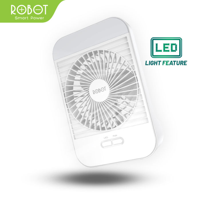 ROBOT RT-BF14 2000mAh Mini Fan Rotateable Rechargeable Garansi Resmi 1 ...