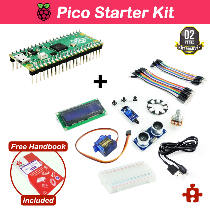 Raspberry Pi Pico Starter Kit + 2 Yr Warranty | Lazada