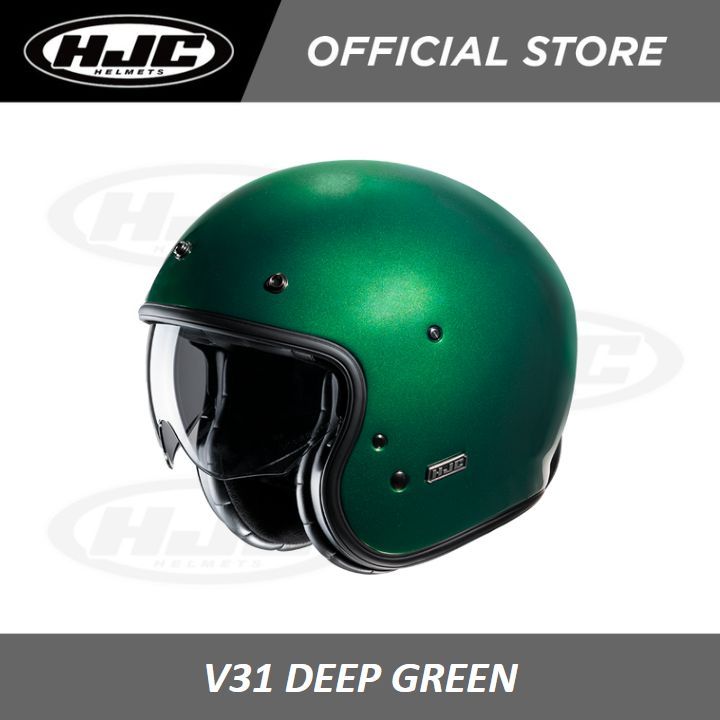 HJC Helmets V31 Deep Green | Lazada PH