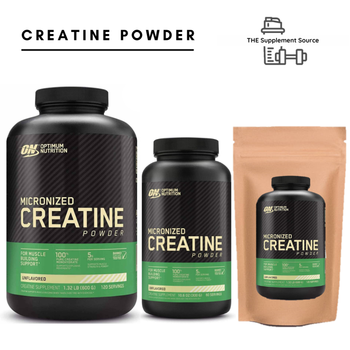 Optimum Nutrition ON Micronized Creatine Powder 30, 60, 120 servings ...