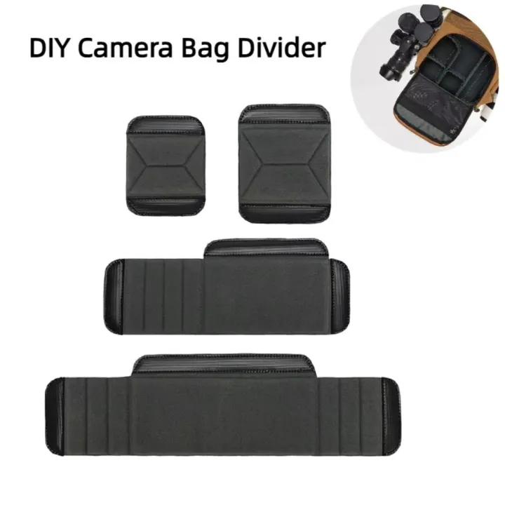 HESSIN Replacement Backpack Camera Dividers Compartments Inserts Pad ...