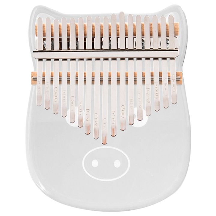 Cute Design 17 Keys Thumb Piano Kalimba Finger Piano Portable Acrylic ...
