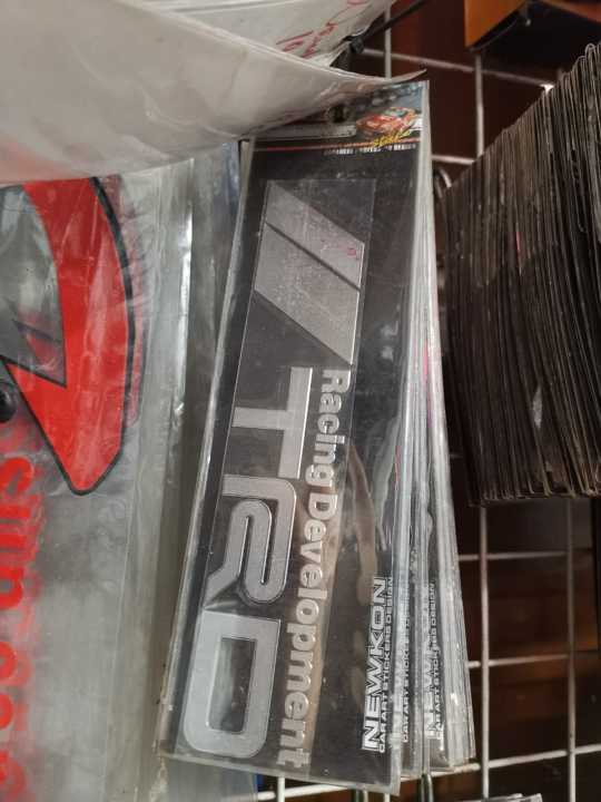 TRD Car Sticker TRD Sticker TRD Windscreen Sticker Bonnet Sticker ...