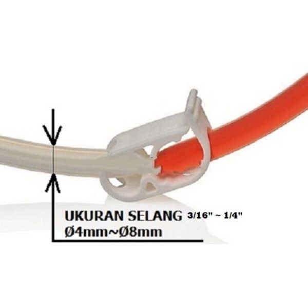 STOPPER Selang Sifon S M L XL Stoper Sipon - Klip INFUS Pinch Clamp ...