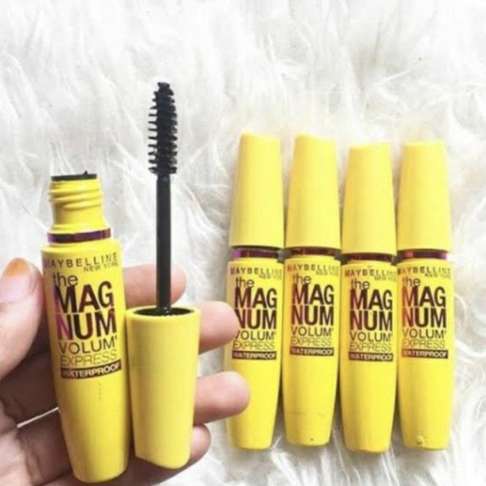 COD- [PerPcs] MAYBELLINE THE MAGNUM MASCARA VOLUME EXPRESS - Kuning ...