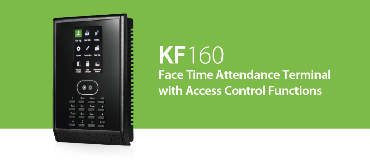 ZKTeco KF160/ID Face Time Attendance Terminal with Access Control ...