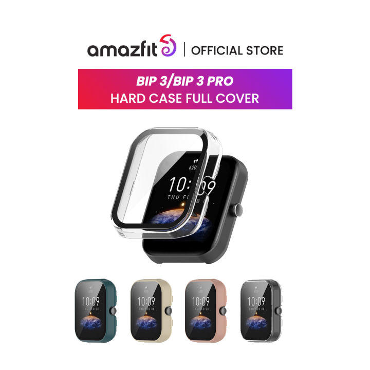 Hard Case Full Cover Smartwatch Amazfit Bip 3 / Bip 3 Pro | Protector Case & Screen | Lazada ...