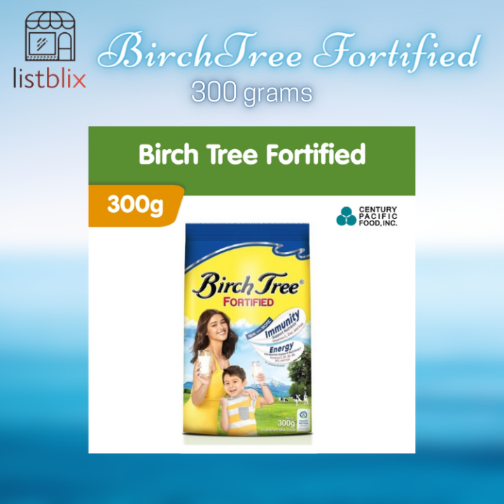 birch tree fortified milk 300g healthy and nutritional drinks | Lazada PH