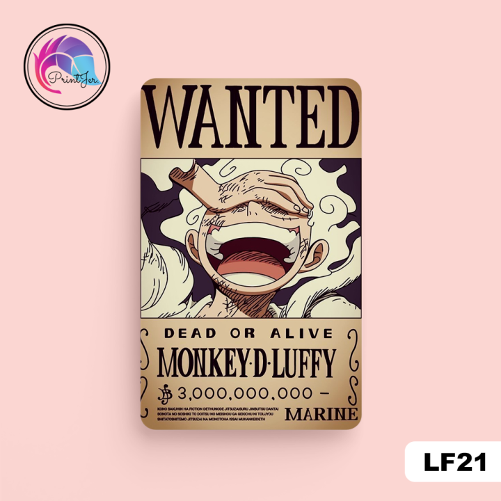 LUFFY (SERIES 2) - Touch n Go Card Sticker Cover (Waterproof, High ...