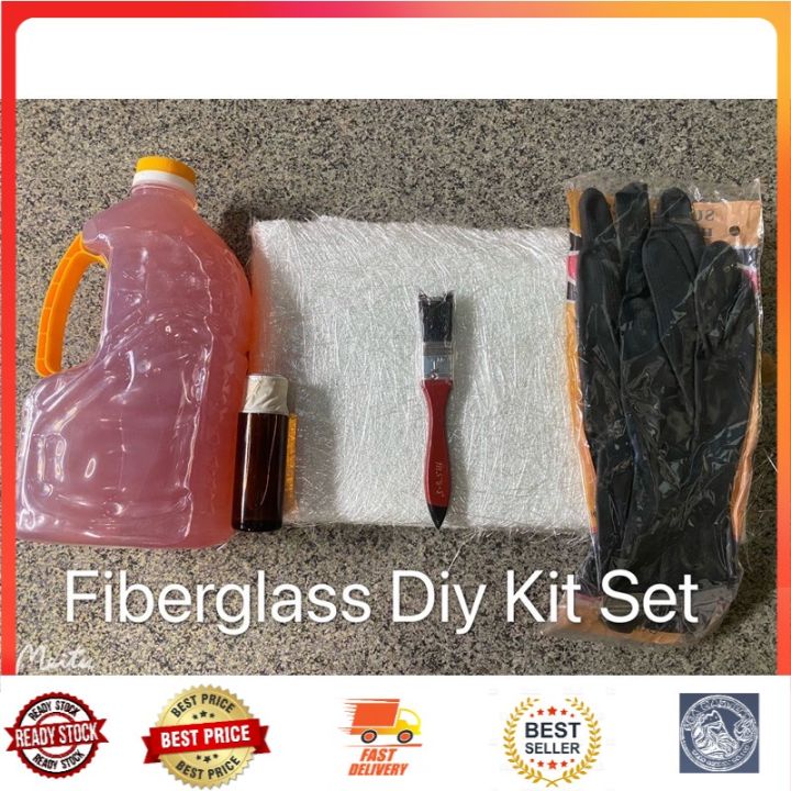 FIBERGLASS DIY KIT SET [READY STOCK] | Lazada