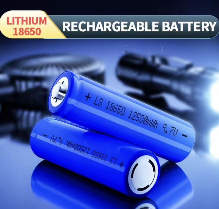 18650 Rechargeable fan battery Portable lithium Mini Fan Battery (1 ...