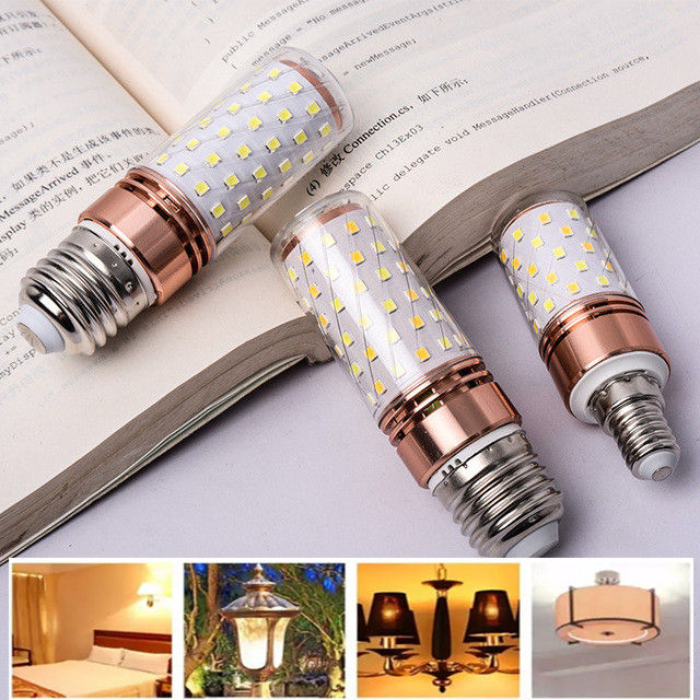 QIDUYU E27 E14 LED Lamp Blub Light Cold White Bulb Discoloration Color ...