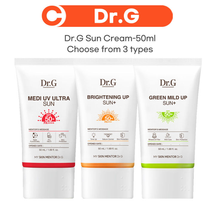 【Dr.G】Dr.G Sun Cream-50ml/Sunscreen/Choose from 3 types(MEDI UV ULTRA UP SUN/BRIGHTENING UP SUN ...