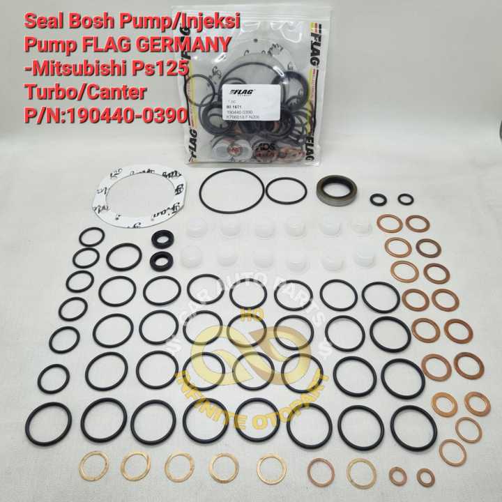 SEAL KIT BOSH PUMP SIL BOSPOM INJEKSI PUMP CANTER PS125 TURBO FLAG ...