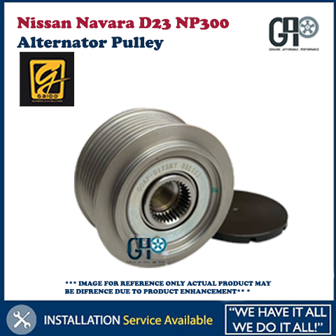 Nissan Navara D23 NP300 Alternator Pulley 100% Original Gaido X-Series ...
