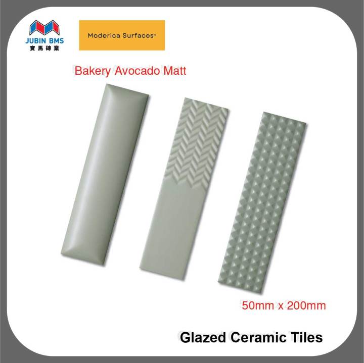 Tiles, Decorative Tiles, Mosaic Cookie Bread 50x200mm BAKERY AVOCADO ...