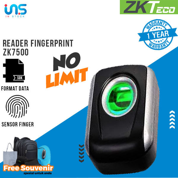 Reader Fingerprint ZKTECO ZK7500 Bisa Untuk Kelurahan | Lazada Indonesia