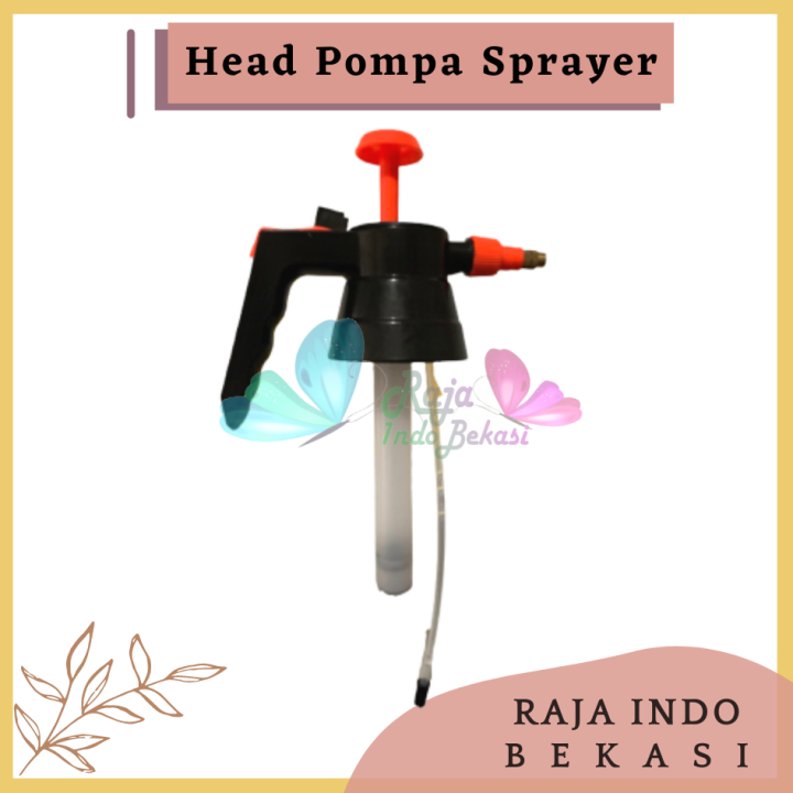Head KEPALA POMPA SPRAYER Scarlet 2 Liter Kepala Semprotan Hama Hitam ...